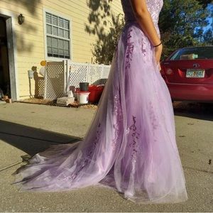 Dresses | Lilac Promquinceanera Dressthis Dress Gives The Perfect ...